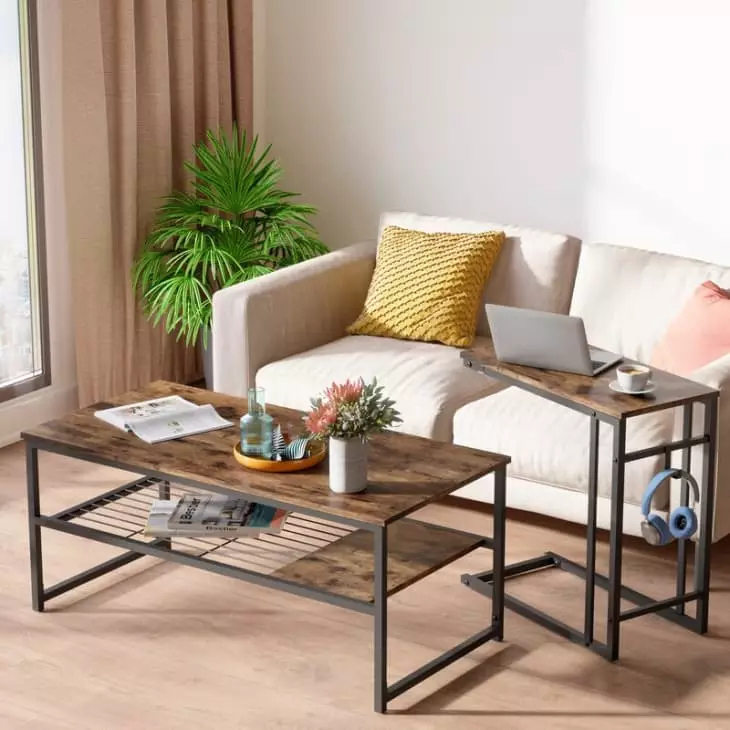 រូបភាពផលិតផល៖ Zipcode Design Anthea 2 Nesting Tables with Storage