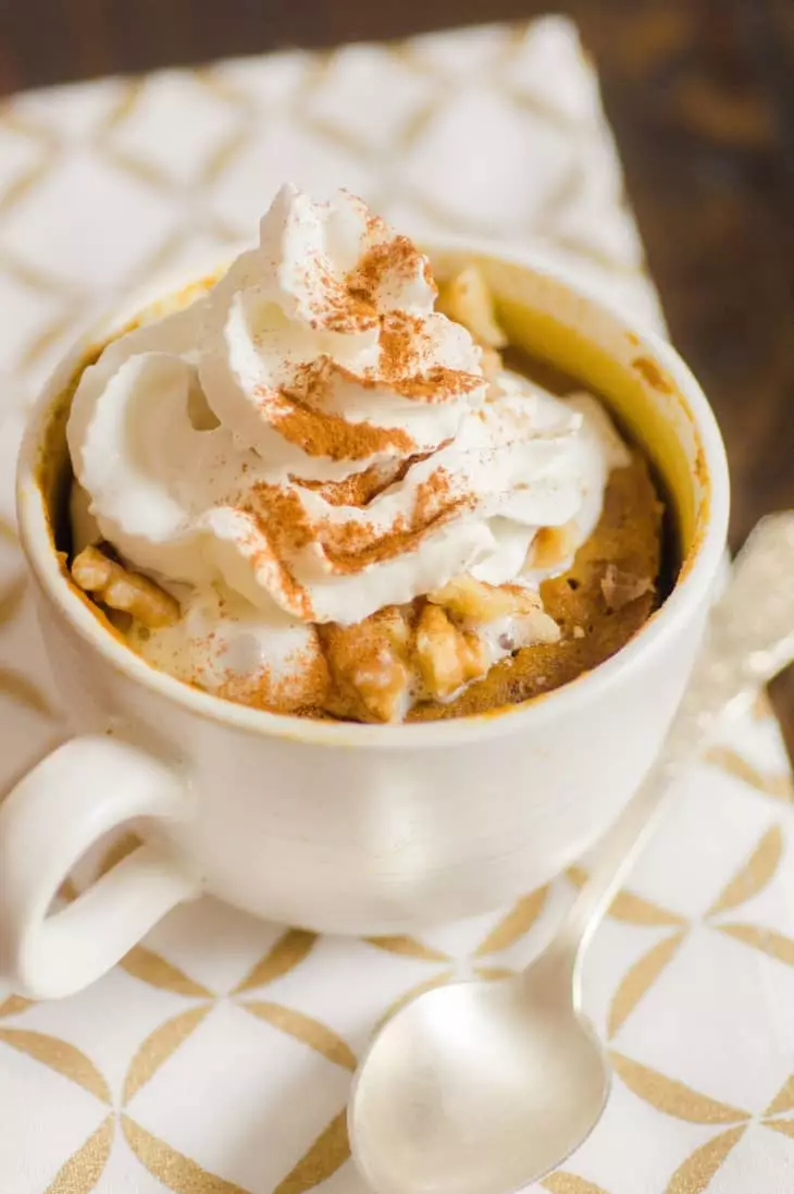 Pumpkin Pie Mug Cake