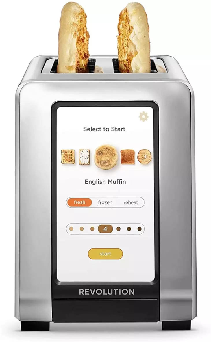 Slika proizvoda: Revolution Cooking R180 brzi toster s 2 kriške od nehrđajućeg zaslona osjetljivog na dodir