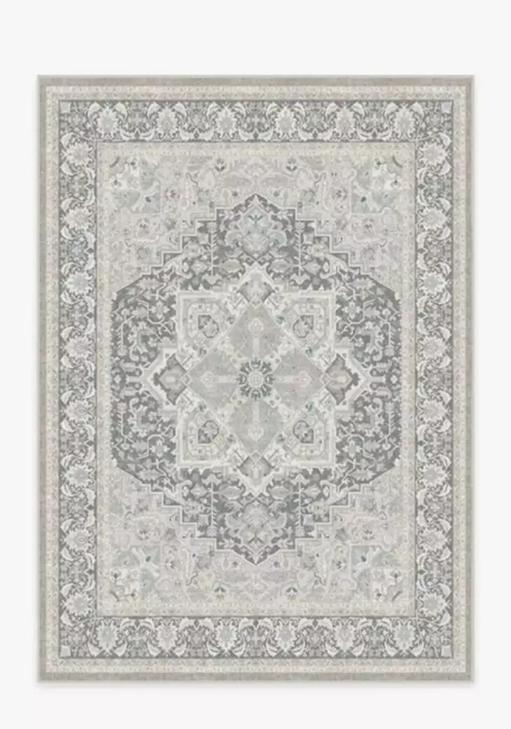 صورة المنتج: Hendesi Heriz Abalone Rug، 5'x7 '