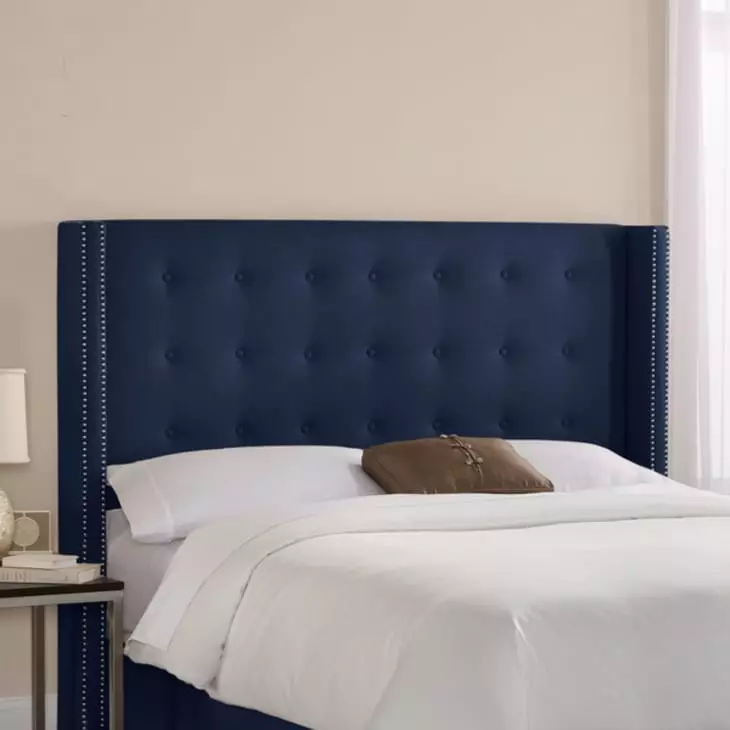 Produit Bild: Skyline Miwwelen Wingback Polstersëtz Headboard pa Wayfair