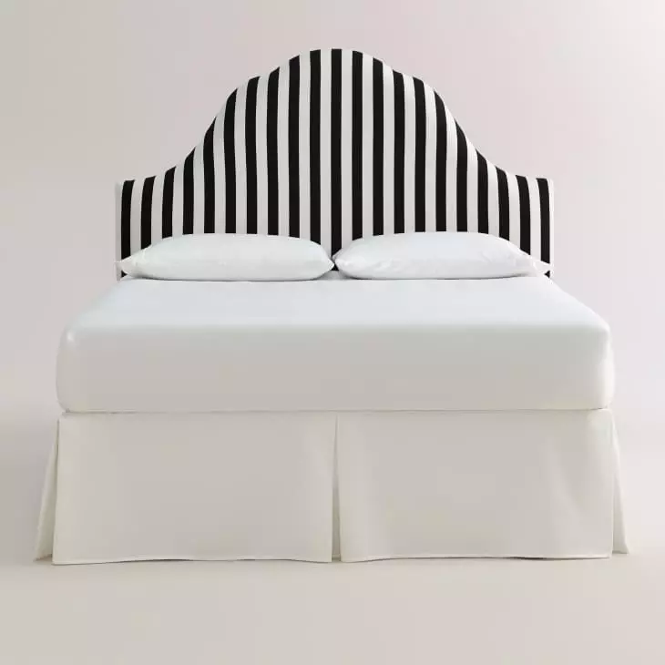 Produit Bild: Canopy Stripe Elsie Polstersëtz Headboard um Welt Maart