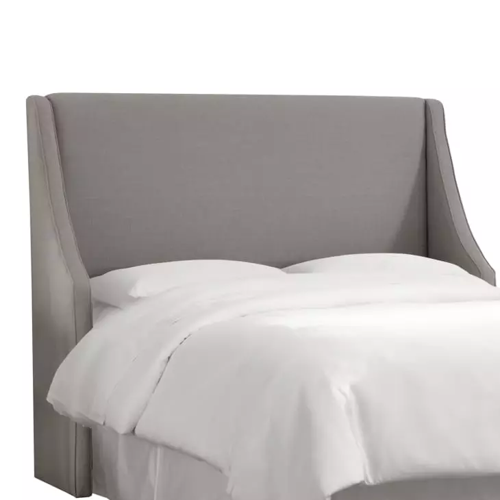 Gambar Produk: Skyline Furniture Swoop Arm Wingback Headboard at The Mine