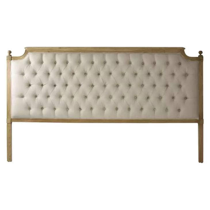 Obrázok produktu: Zentique Inc. Louis Wood Headboard, Ivory na Wayfair