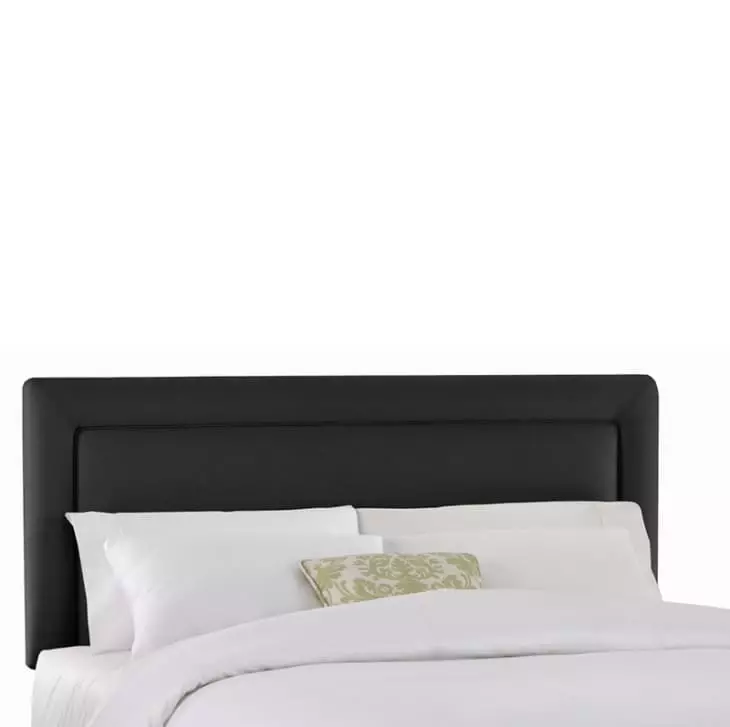 Продукт сүрөтү: Skyline Furniture Addison Twill-Folstered Border Headboard's Amazon