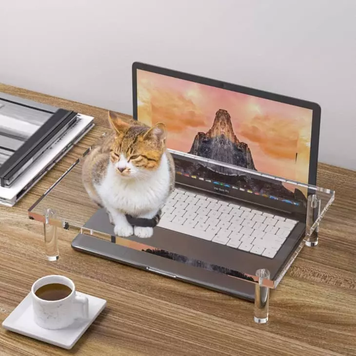 Gambar produk: NIUBEE Acrylic Komputer Monitor Stand