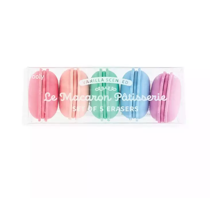 Íomhá Táirge: Ooly Le Macaron Patisserie Eraser Set