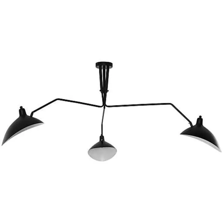 ထုတ်ကုန်ပုံ- Modway View 3-Light Ceiling Fixture