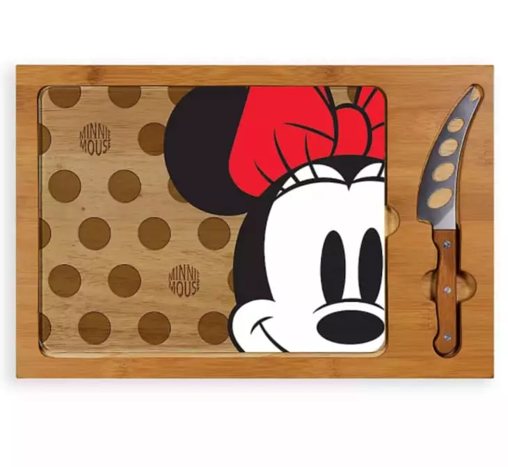 Rectangular Minnie Mouse tireyi uye banga seti