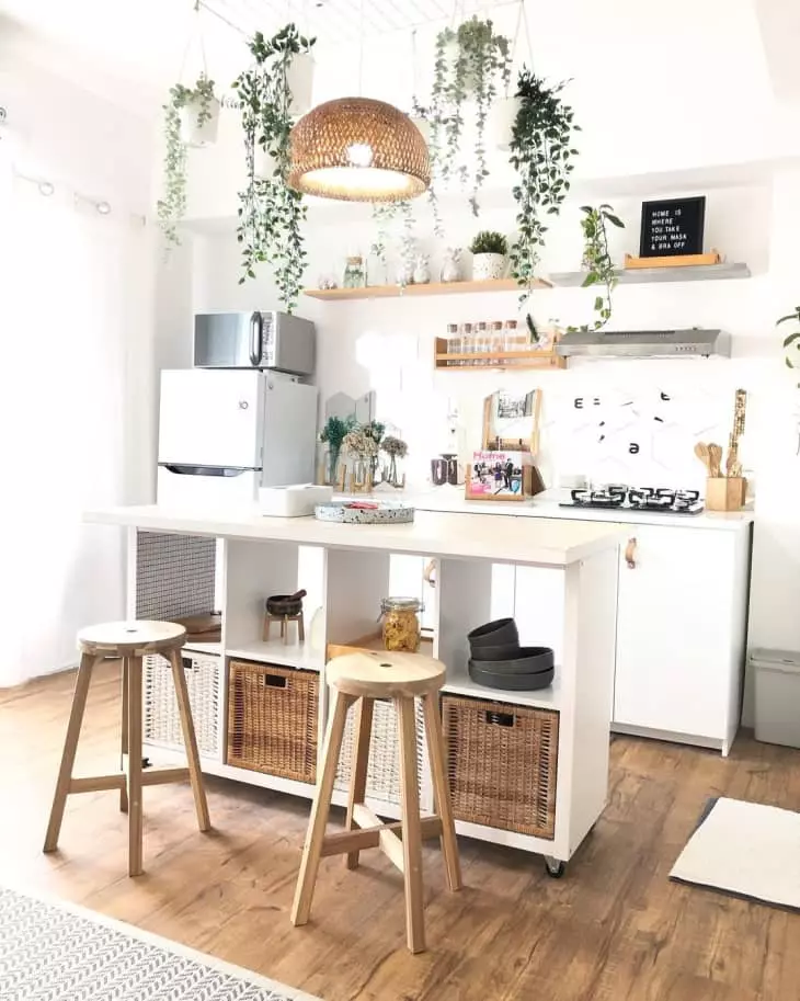 dapur bodas featuring pulo bodas dijieunna tina kubus shelving on roda