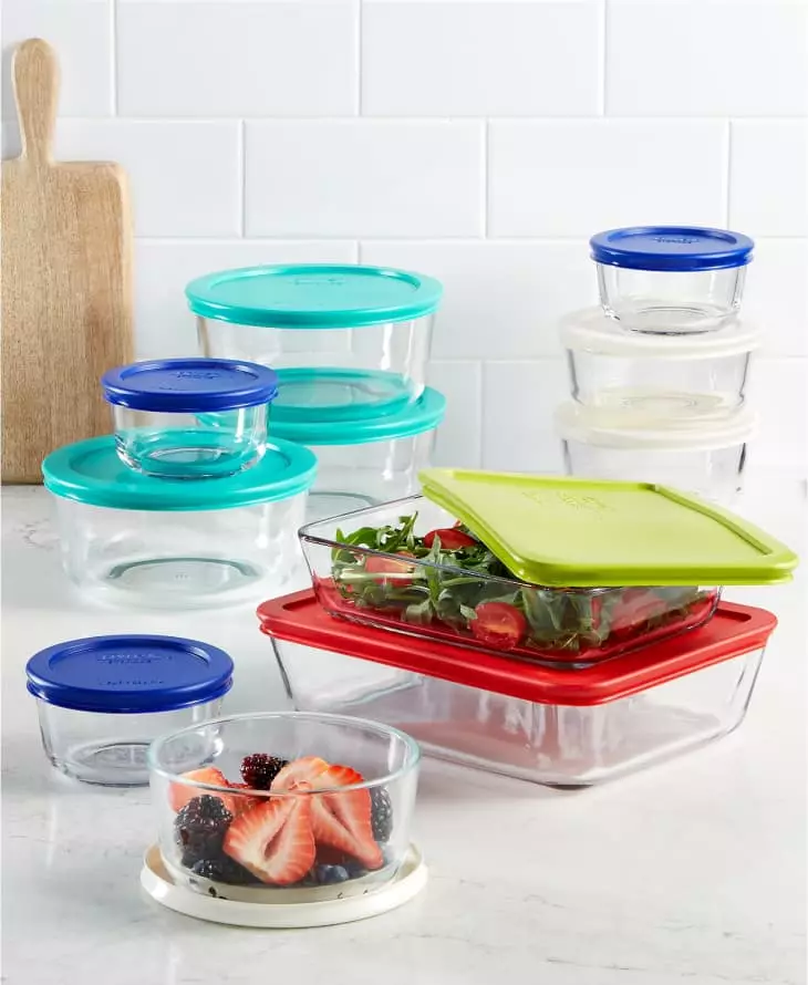 Produktôfbylding: Pyrex 22-Pc. Food Storage Container Set