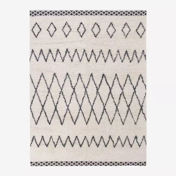 Image du produit : Tapis en laine Kasbah, 5 pi x 8 pi