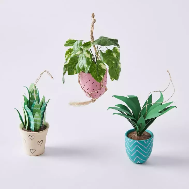 Larawan ng Produkto: Vintage-Inspired Plant Ornament (Set of 3)