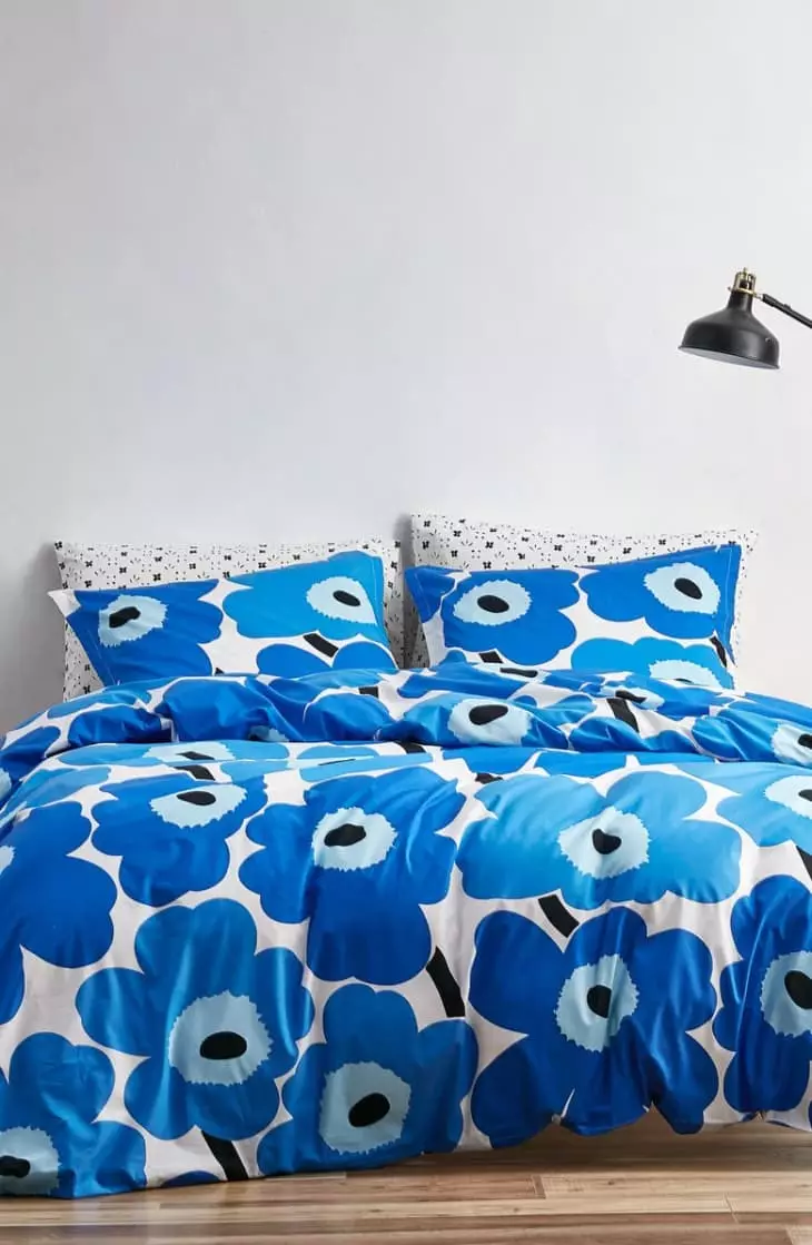 পণ্যের চিত্র: Marimekko Unikko Duvet কভার এবং শাম সেট