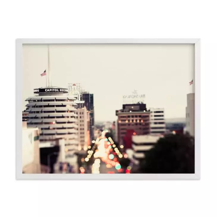 Zdjęcie produktu: Capitol Records at Dusk Art Print, 24