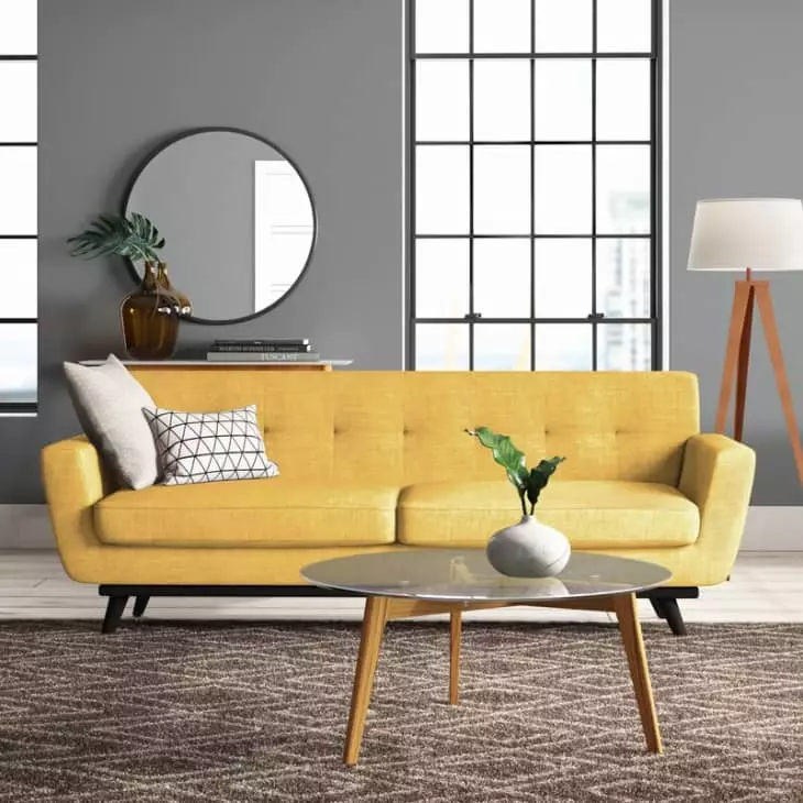 Gambar Produk: Sofa Linen Lengan Berkobar Mcgahan