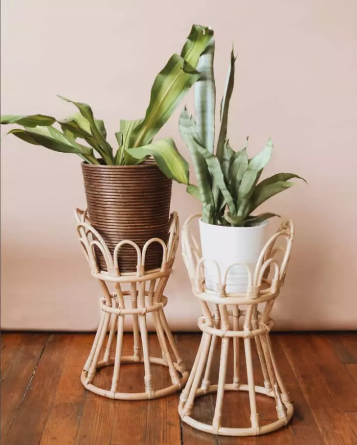 Produit Bild: Handwoven Rattan Plant Stand