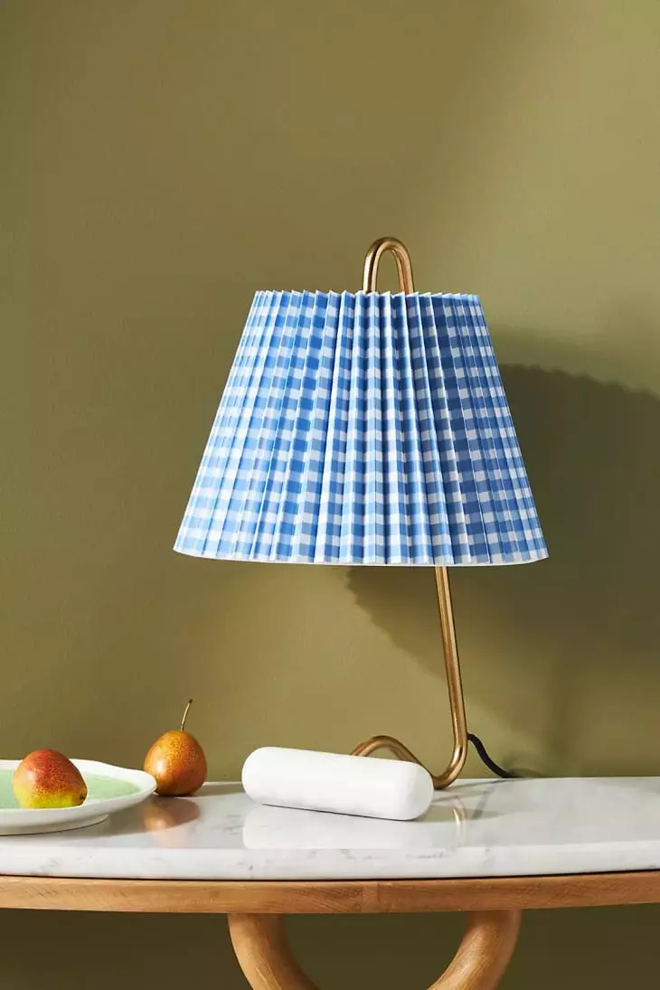 Chithunzi chamankhwala: Plaid Finley Task Lamp