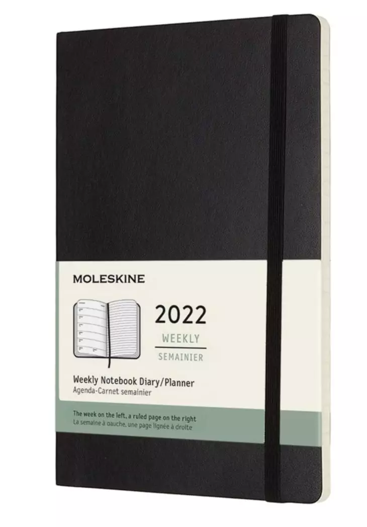 រូបភាពផលិតផល៖ Moleskine 2022 Classic 12-Month Weekly Planner