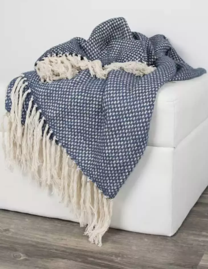 Produktbillede: Crosshatch Throw Blanket - Rizzy Home