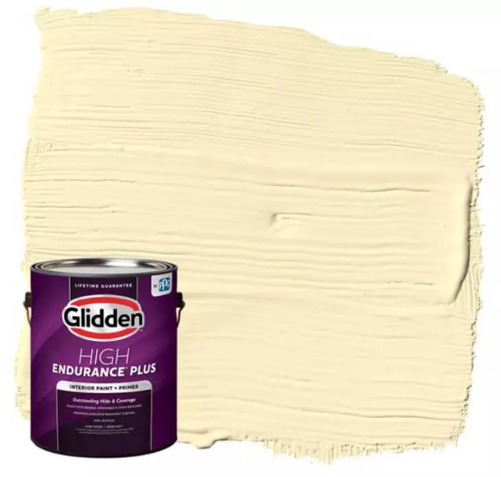 Íomhá Táirge: Glidden HEP Interior Paint agus Primer, Daisy Yellow, 1 Gallon