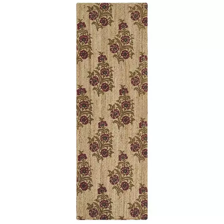 ကုန်ပစ္စည်းပုံ- Jesse Printed Jute Rug, 5' x 8'