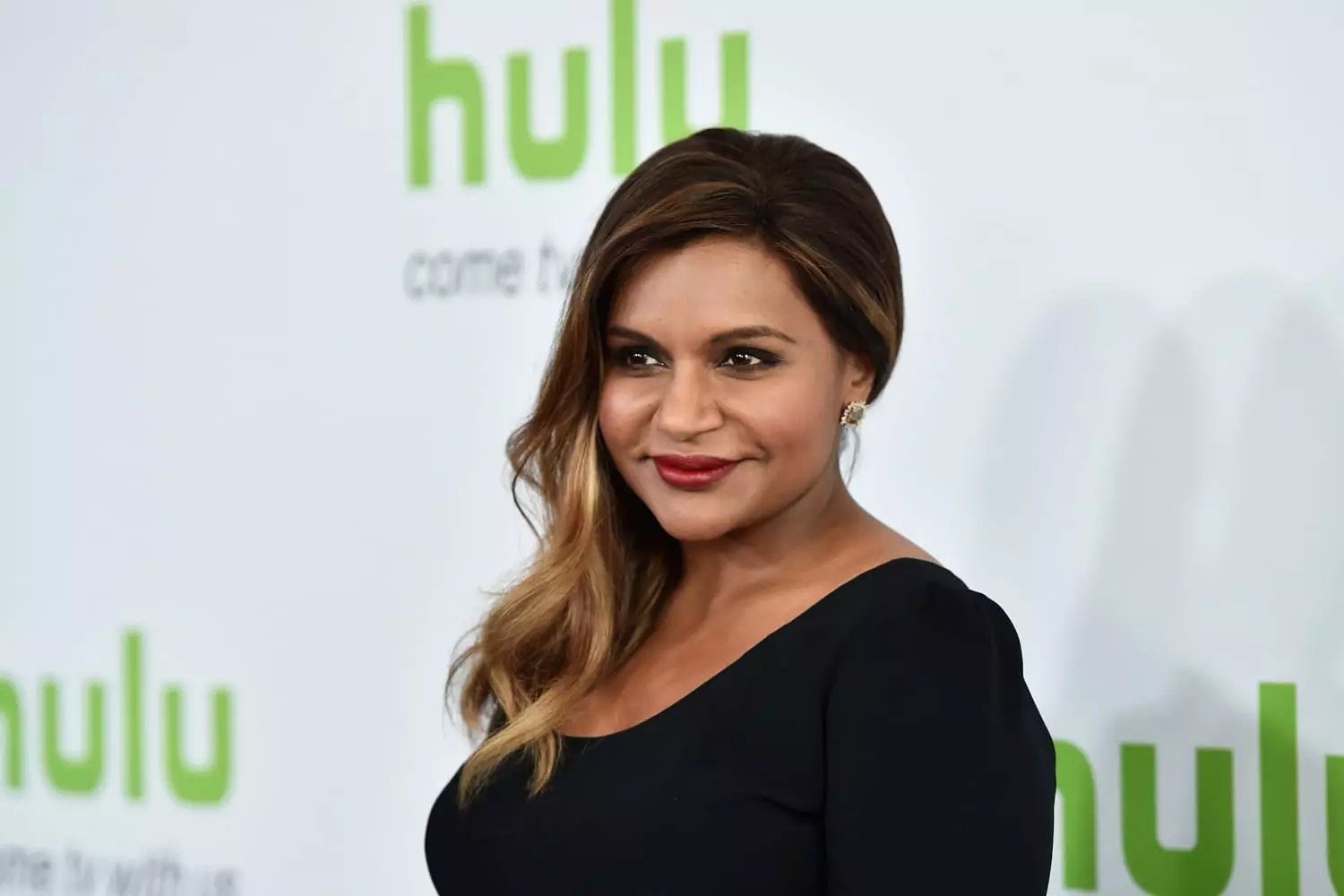 Mindy Kalings blaugrüne Haustür ist der Star ihres Eingangsbereichs