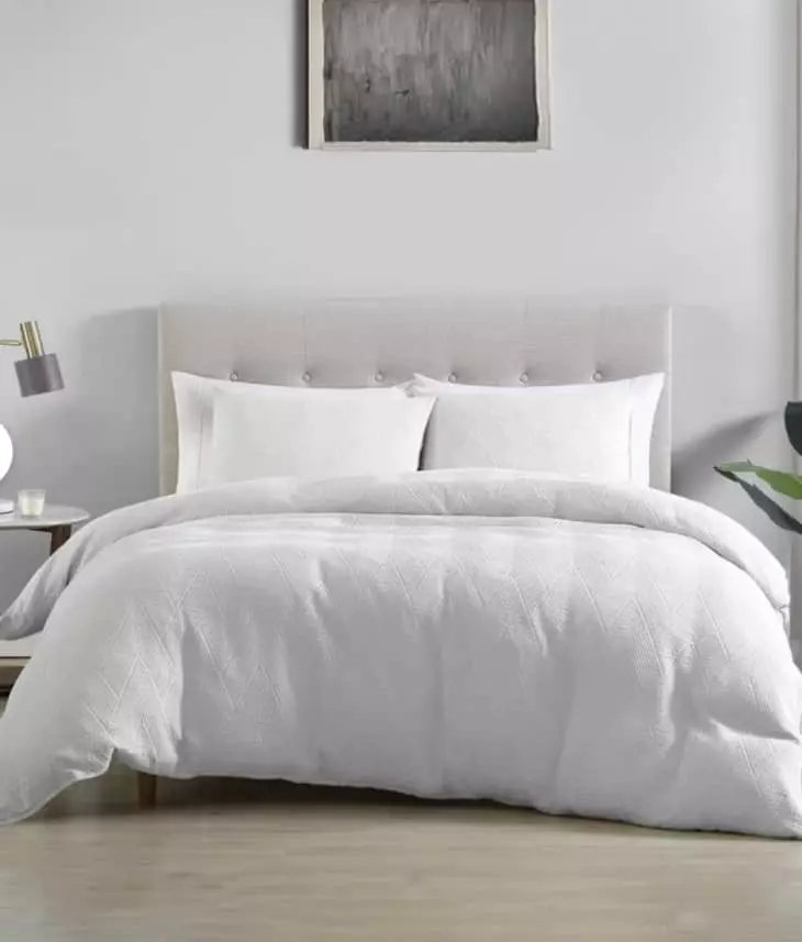 پيداوار جي تصوير: Ezren ڪپهه Reversible Duvet ڪپڙا سيٽ