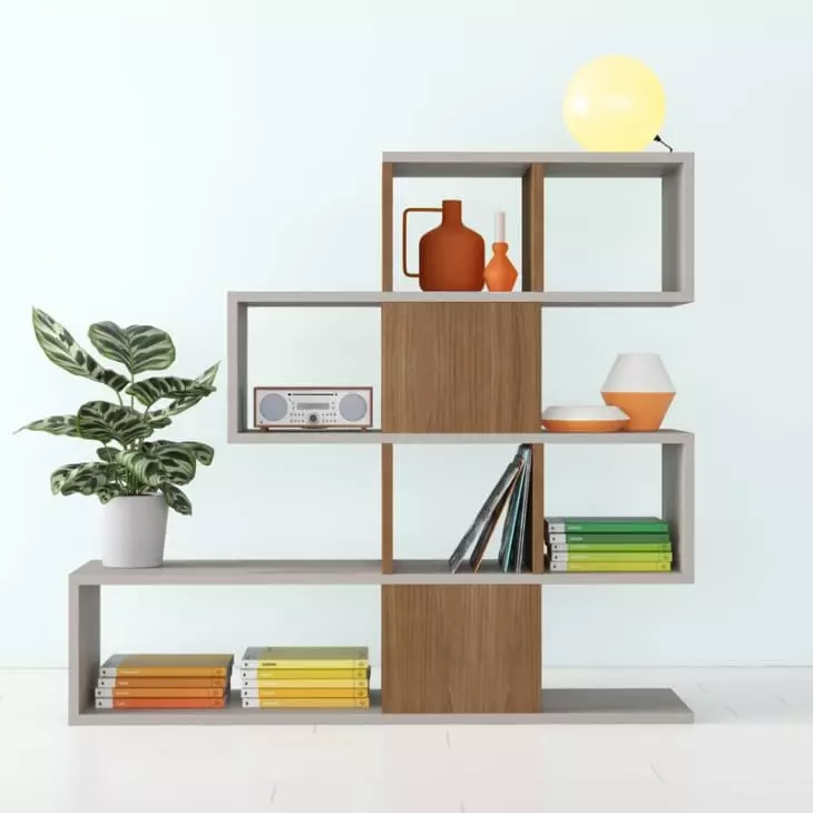 Foto ngwaahịa: Dakota Geometric Bookcase