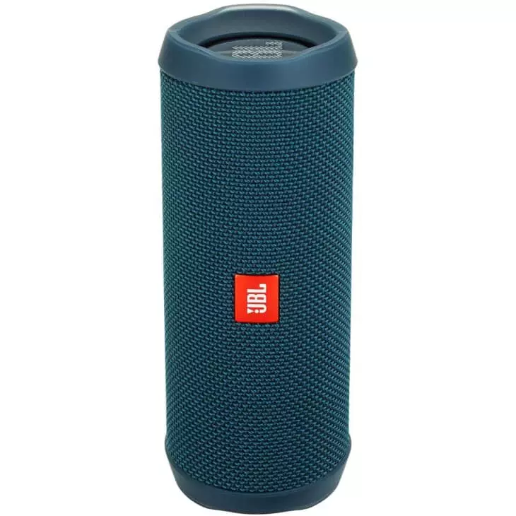 Produktbild: JBL Flip 4 Waterproof Ocean Blue Bärbar Bluetooth-högtalare