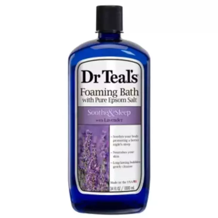 Produktbild: Dr. Teal’s Pure Epsom Salt Soothe & Sleep Lavender Foaming Bath