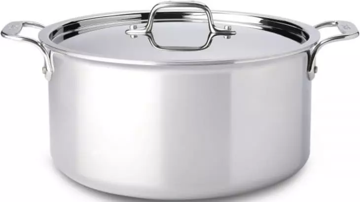 Hulagway sa Produkto: All-Clad 8-Quart Stock Pot nga adunay Taklob