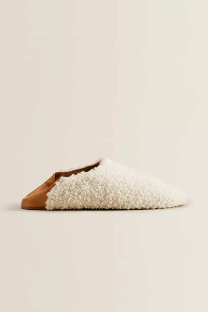 პროდუქტის სურათი: Faux Shearling Babouche ჩუსტები