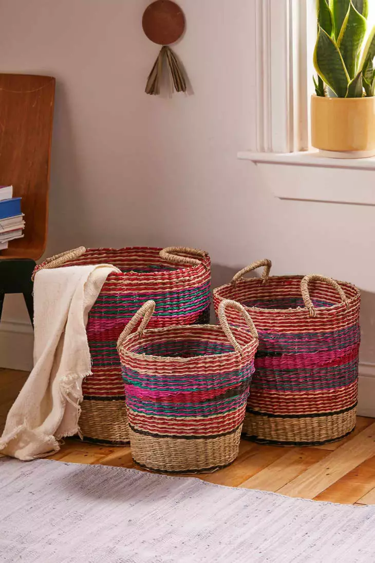 រូបភាពផលិតផល៖ Alione Woven Nesting Basket Set