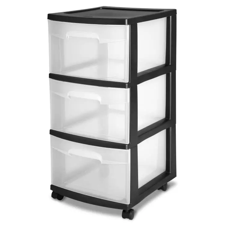 Ata Oloa: Sterilite 3 Drawer Cart, Black