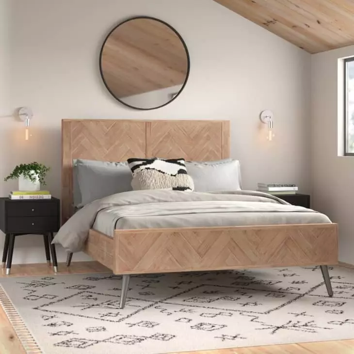 Sary vokatra: Keziah Platform Bed