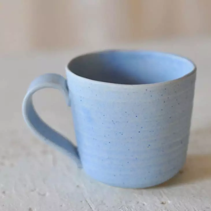 រូបភាពផលិតផល៖ Ceramic Blue Mug