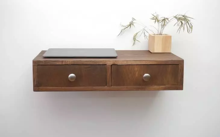 Khoom duab: Floating Wall Mounted Desk (24